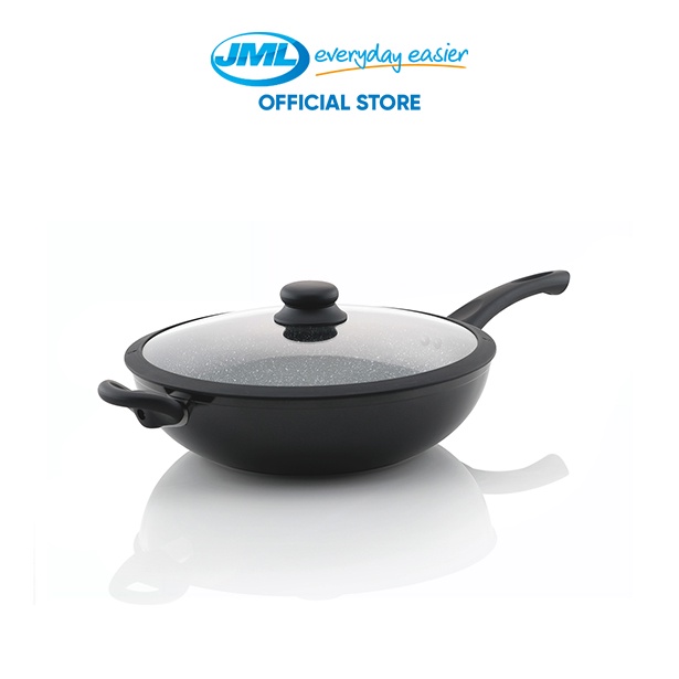 JML Stoneware Wok With Silicon Lid HSW32 SSL | Shopee Philippines