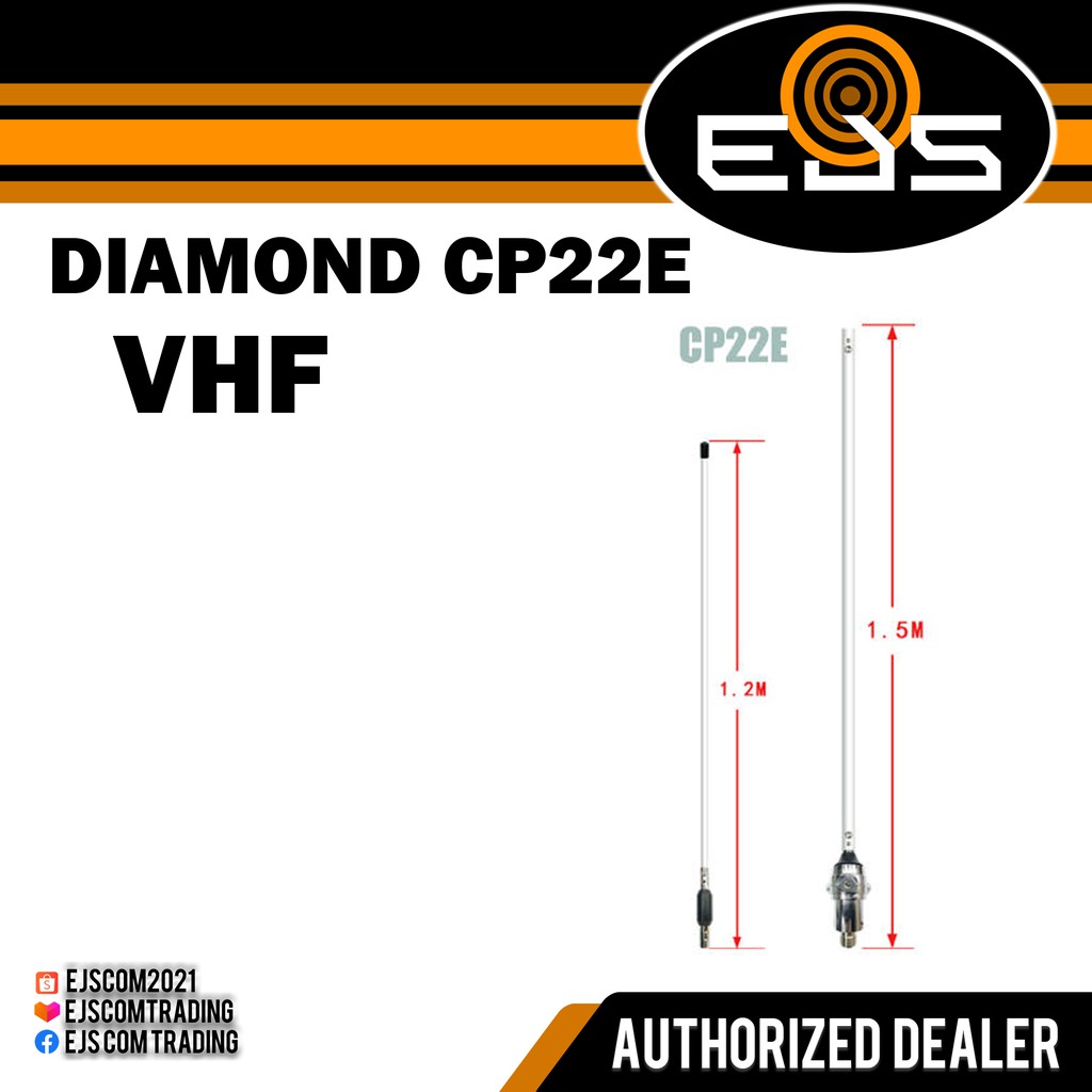 DIAMOND CP22E VHF 200WATTS ( MADE IN CHINA) | Shopee Philippines