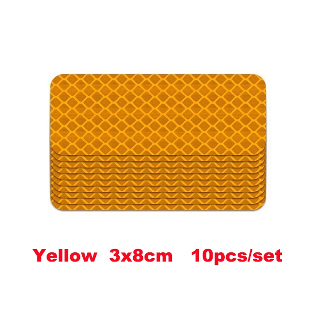 Car Bumper Reflective Stickers Reflective Warning Strip Tape Secure