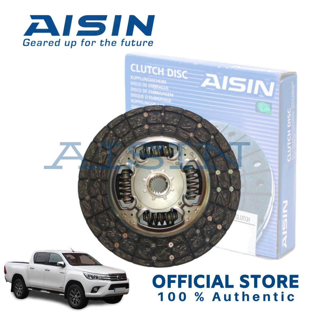 AISIN Clutch Disc DTX-174 for Toyota Hilux (1GD) (11 inches x 21T) | Shopee Philippines