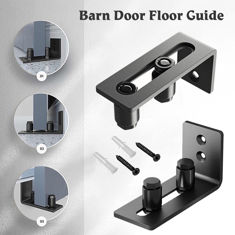 Adjustable Floor Guide for Sliding Barn Door Flush Flat Bottom Design ...