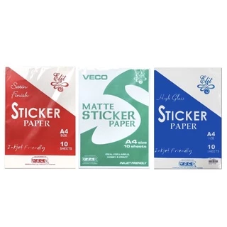 sticker paper a4 - Best Prices and Online Promos - Mar 2026 | Shopee ...