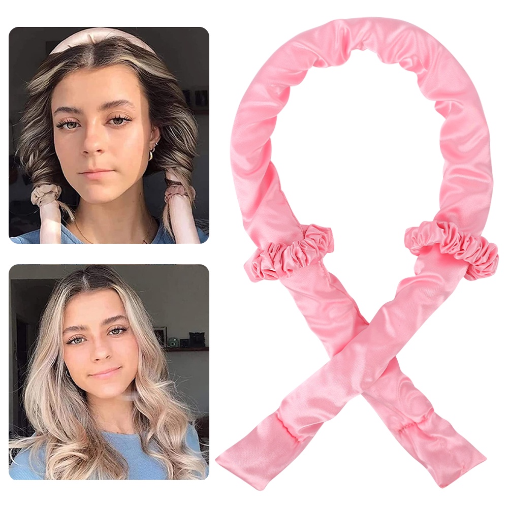 DIY Hair Styling Heatless Foam Stick / Big Wave Heatless Curling Rod ...