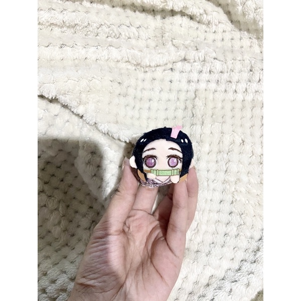 Demon Slayer Nezuko Kamado Lying Plush Keychain | Shopee Philippines