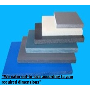 PVC 15mm - 50mm by 100mm by 100mm (GRAY) plate/sheet | Shopee Philippines