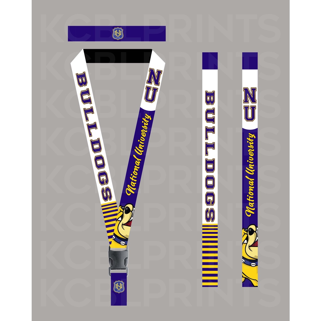 National University (NU) ID lace lanyard readymade | Shopee Philippines