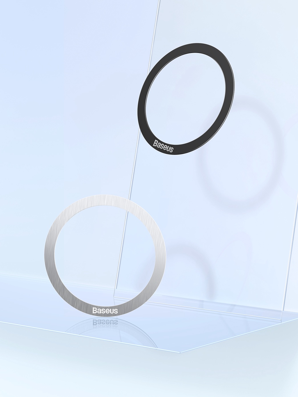 Baseus Magnetic Sticker For Wireless Charger Metal Plate Ring For ...