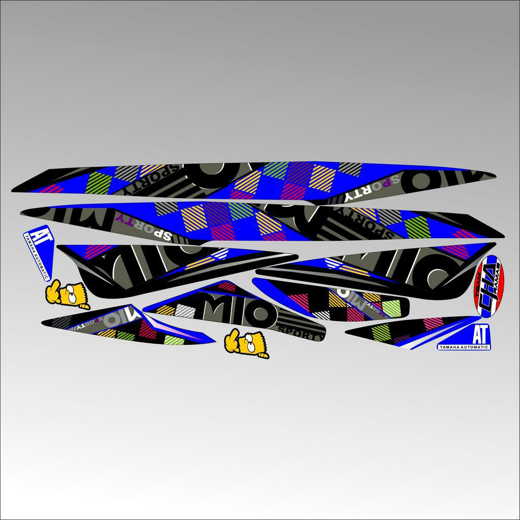 mio sporty decals Cheapest 2008-2013 Yamaha Mio Carburetor Decal ...