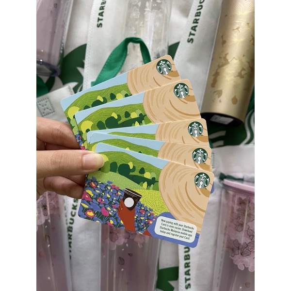 Starbucks Card Name : Limited Edition 2022 Spring Seasonal Card ...