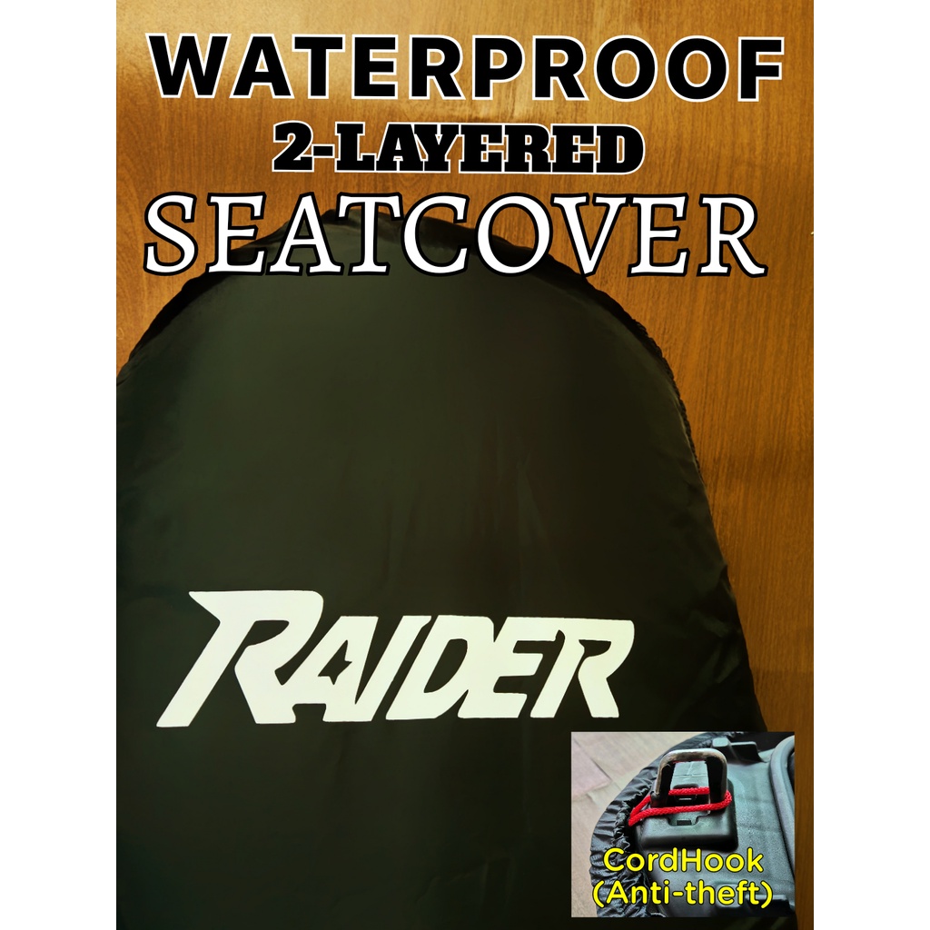 2 LAYER WATERPROOF SEAT COVER FOR RAIDER | Shopee Philippines
