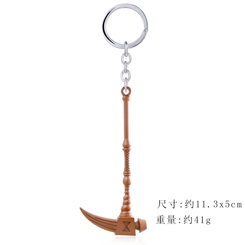 Anime The Seven Deadly Sins Keychain Escanor Rhitta Axe Keyring Nanatsu ...