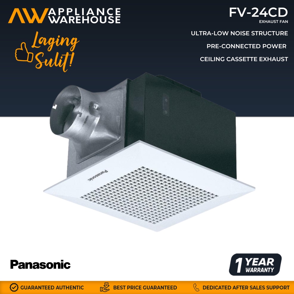 Panasonic FV-24CD Ceiling Exhaust Fan | Shopee Philippines