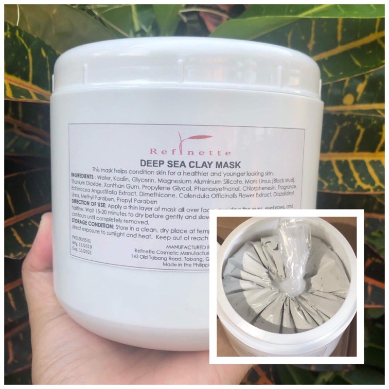 Deep Sea Clay Mask 1kilo | Shopee Philippines