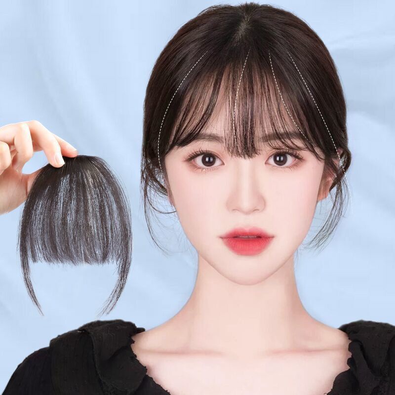 Wig mini bangs / Spot / air bangs / Women Realistic Invisible bangs ...