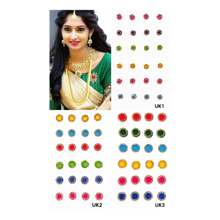 Bindi TEMPEL/BINDI GEMS/DAH INDIAN DECORATION | Shopee Philippines