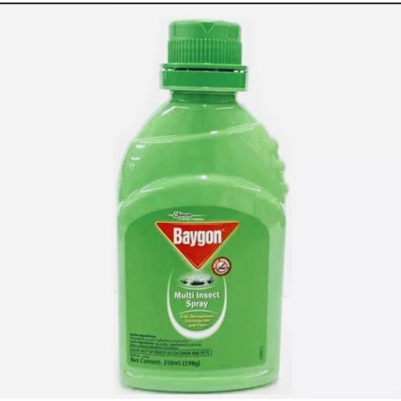 BAYGON MULTI-INSECT SPRAY (KEROSENE/WATER) BASED 250ML,500ML, 1000ML ...