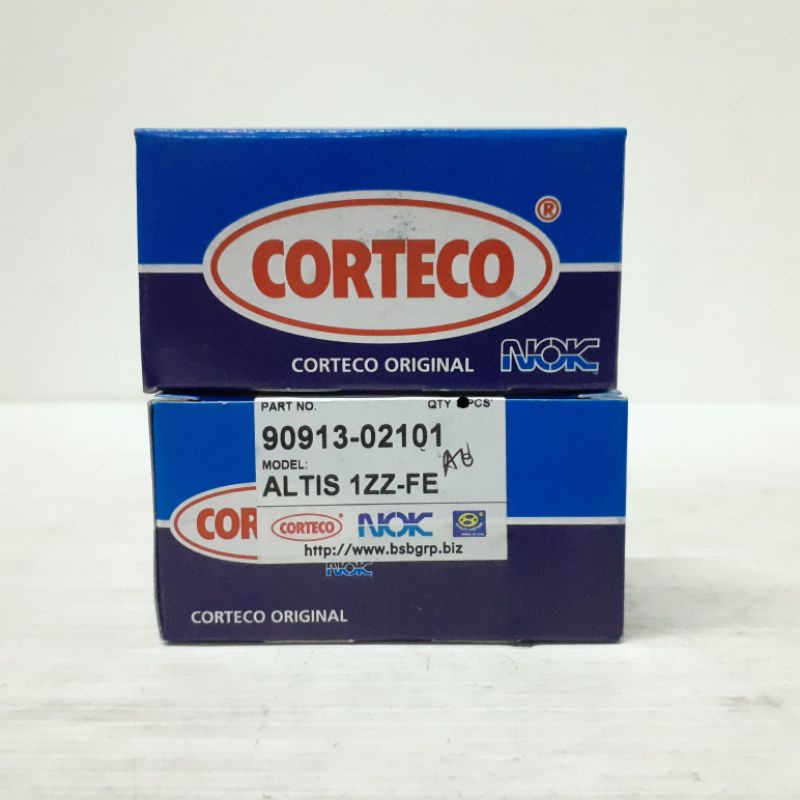 NOK CORTECO VALVE SEAL TOYOTA ALTIS 1ZZ-FE/3ZZ (1 SET / 16 PCS ...