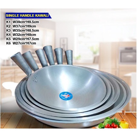 High Quality Eagle king single handle kawali k1/k2/k3/k4/k5/k6 size ...
