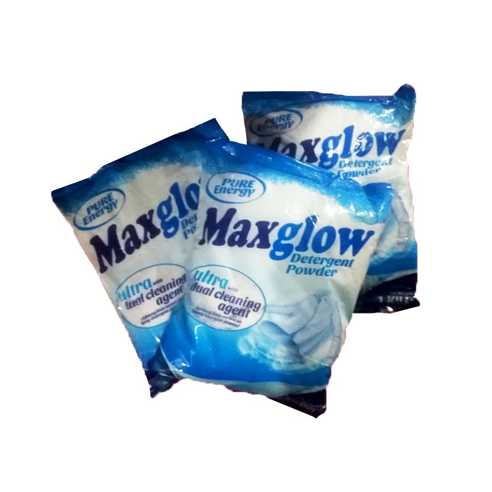 Maxglow Detergent Powder ULTRA 1kg (Blue) | Shopee Philippines