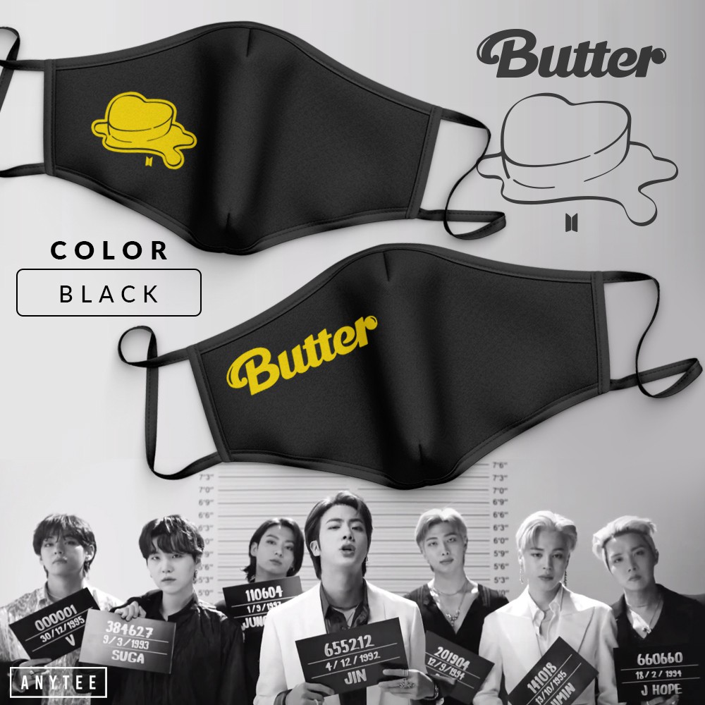 BTS Butter Comeback 2021 Face Mask | Shopee Philippines