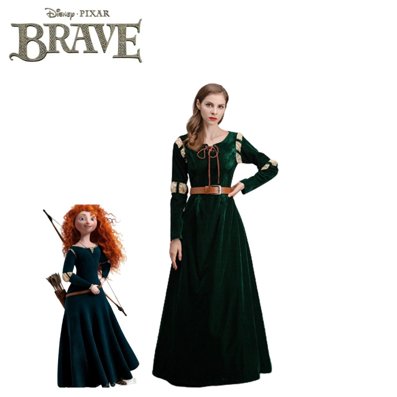 Brave Merida Costume For Adults An Amazing Gift For Fans Of Movie The ...