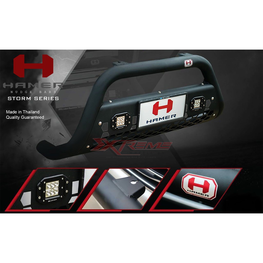 Chevrolet Trailblazer 2012--2021 HAMER NUDGE BAR / BULL BAR / Front ...