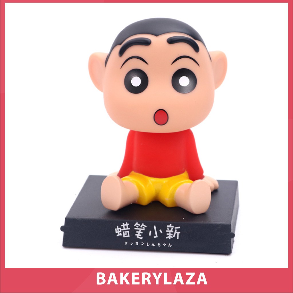 Crayon Shin-Chan Shinchan Shake Shaking Head Action Figure Car Cake ...