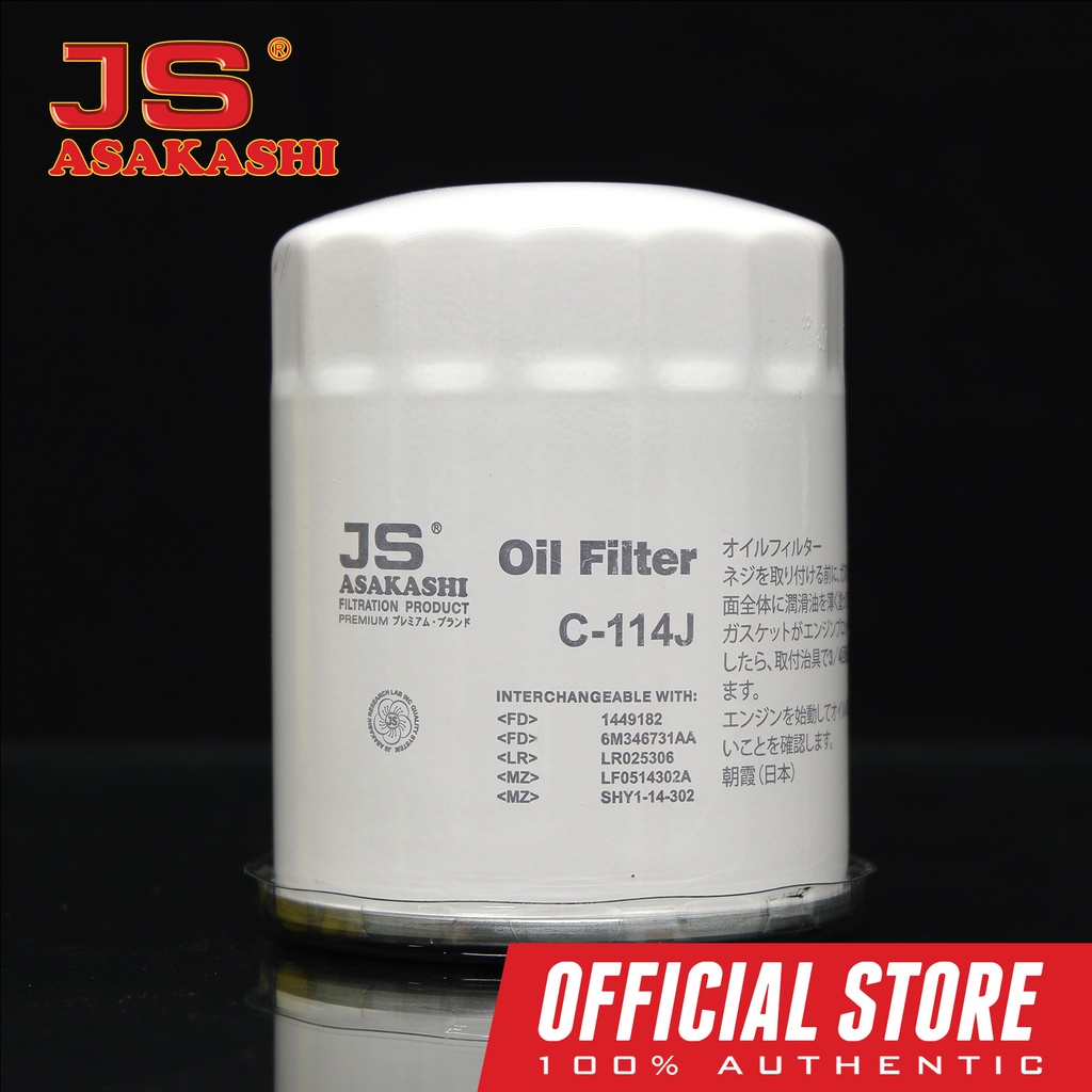 JS Oil Filter C114J for Ford Everest,Focus,Fiesta,Ranger,Ecosport,Mazda ...