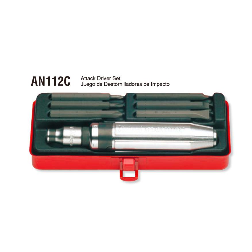 Koken 6pc. Attack Driver Set Model AN-112C Made in Japan | Shopee ...