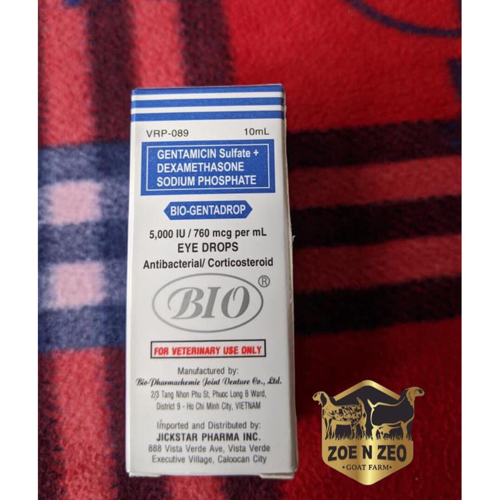 Biogenta Drops (For Pink Eye) | Shopee Philippines