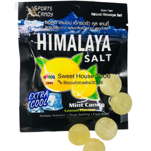 Himalaya 15g x 1pkt Salt Sport Extra Cool Mint Lemon Candy 零食 Sweet ...