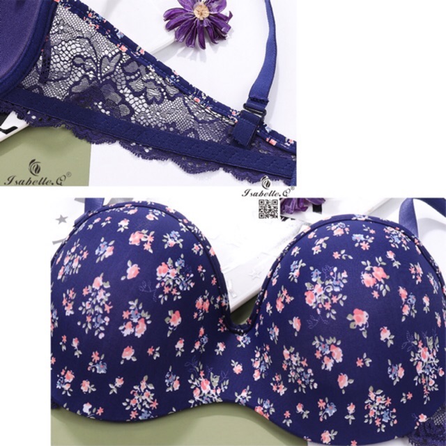 Isabelle Q LH-5029 Cup-AB Printed T-Shirt Bra & Strapless with Side ...