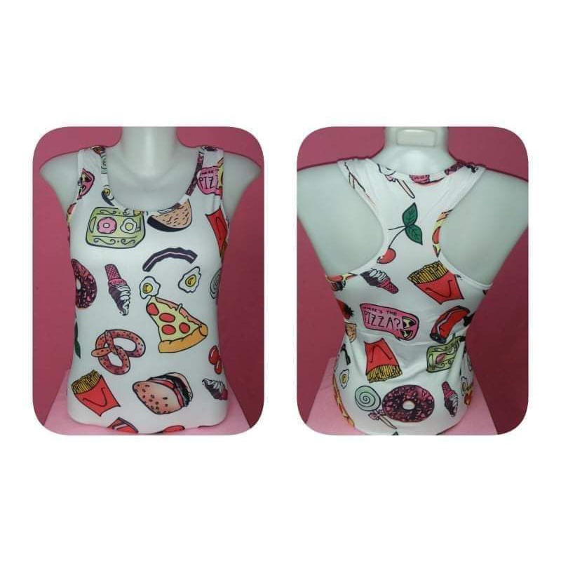 TBS Ladies Boxer Sando Full Print Cartoon Character(68840) | Shopee ...