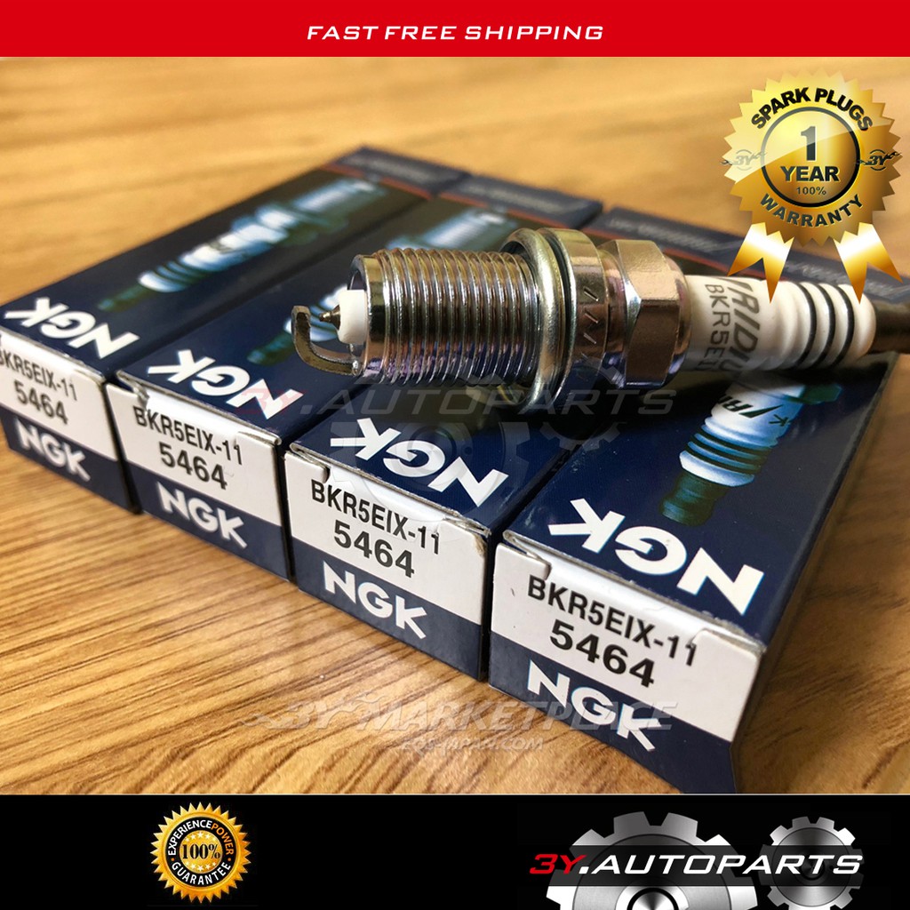 NGK BKR5EIX-11 3184 / 5464 Iridium Spark Plug 4'S | Shopee Philippines