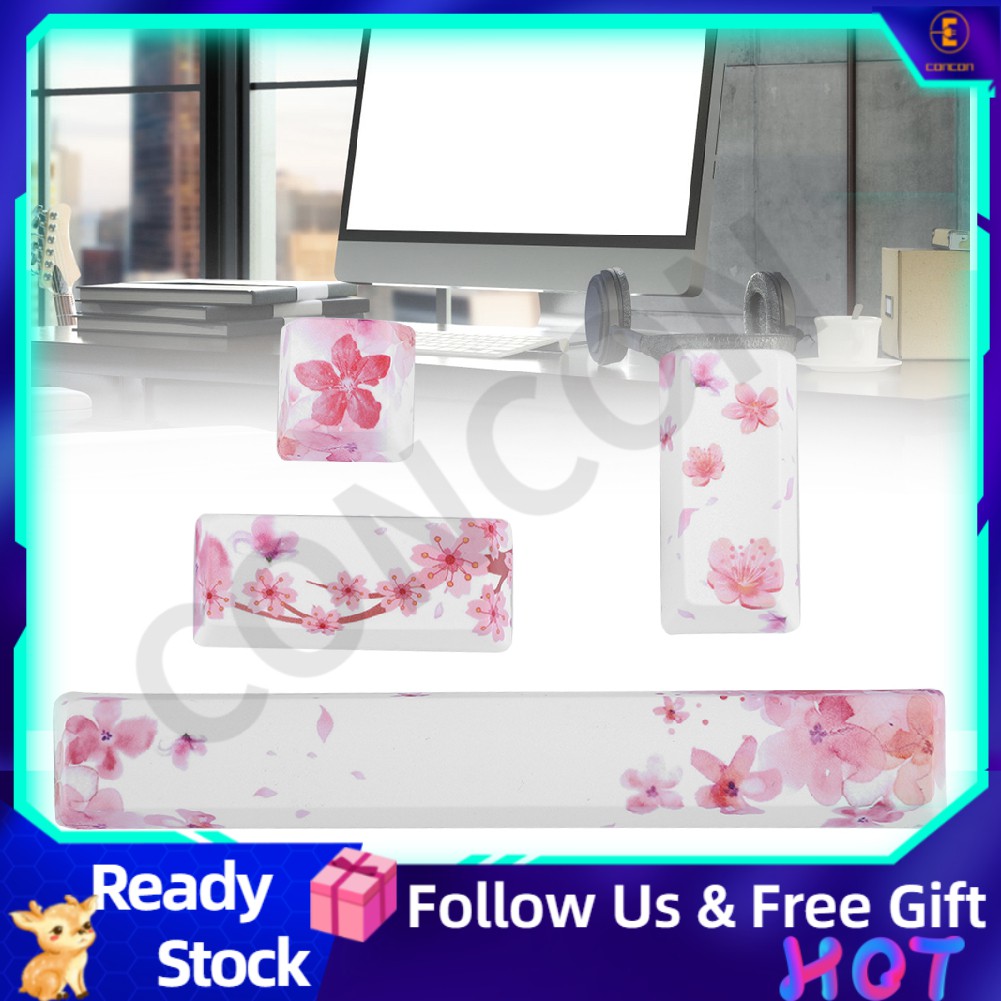 [Recommend] DIY Sakura-Pattern Keycaps Space Key+ESC Key+Enter Key ...