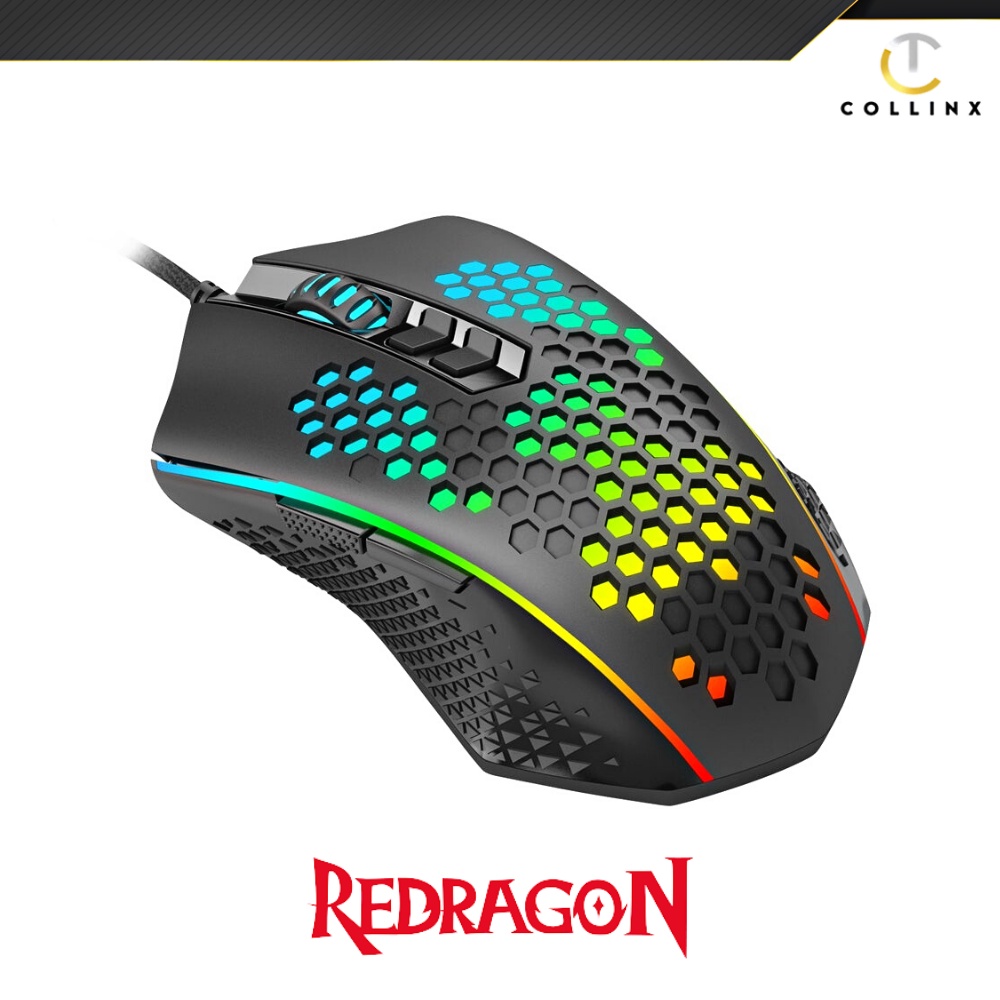 REDRAGON M809-K MEMEANLION HONEYCOMB RGB Gaming Mouse | Shopee Philippines