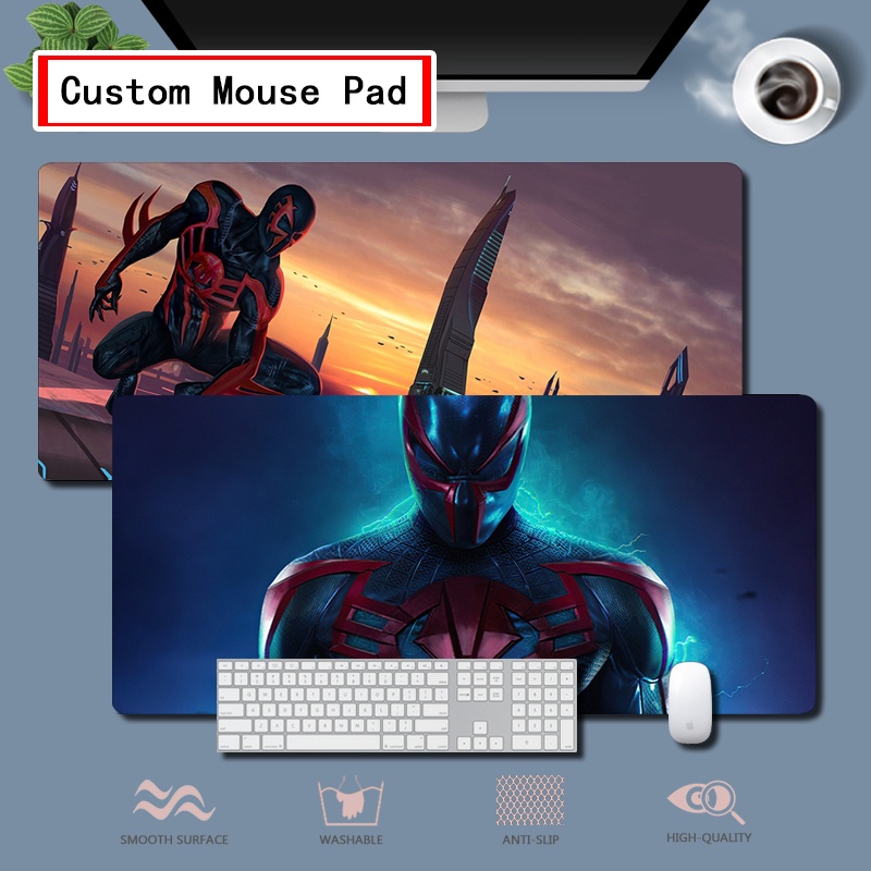 Custom Gaming Mouse Pad Spider Man 2099 Mouse Pad - Extra Large Anti ...
