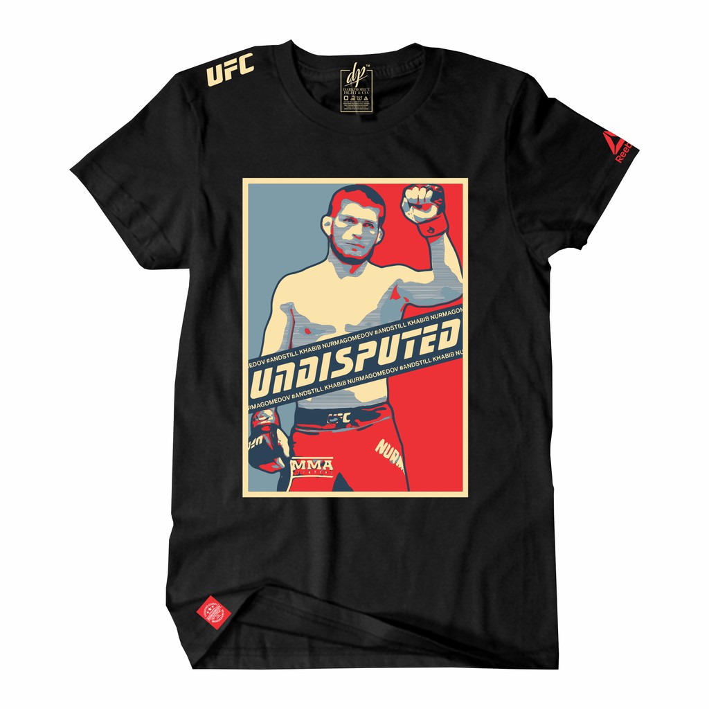 Fightwear Collection!!️ Graphic Printed T-Shirt: Undisputed Khabib UFC ...