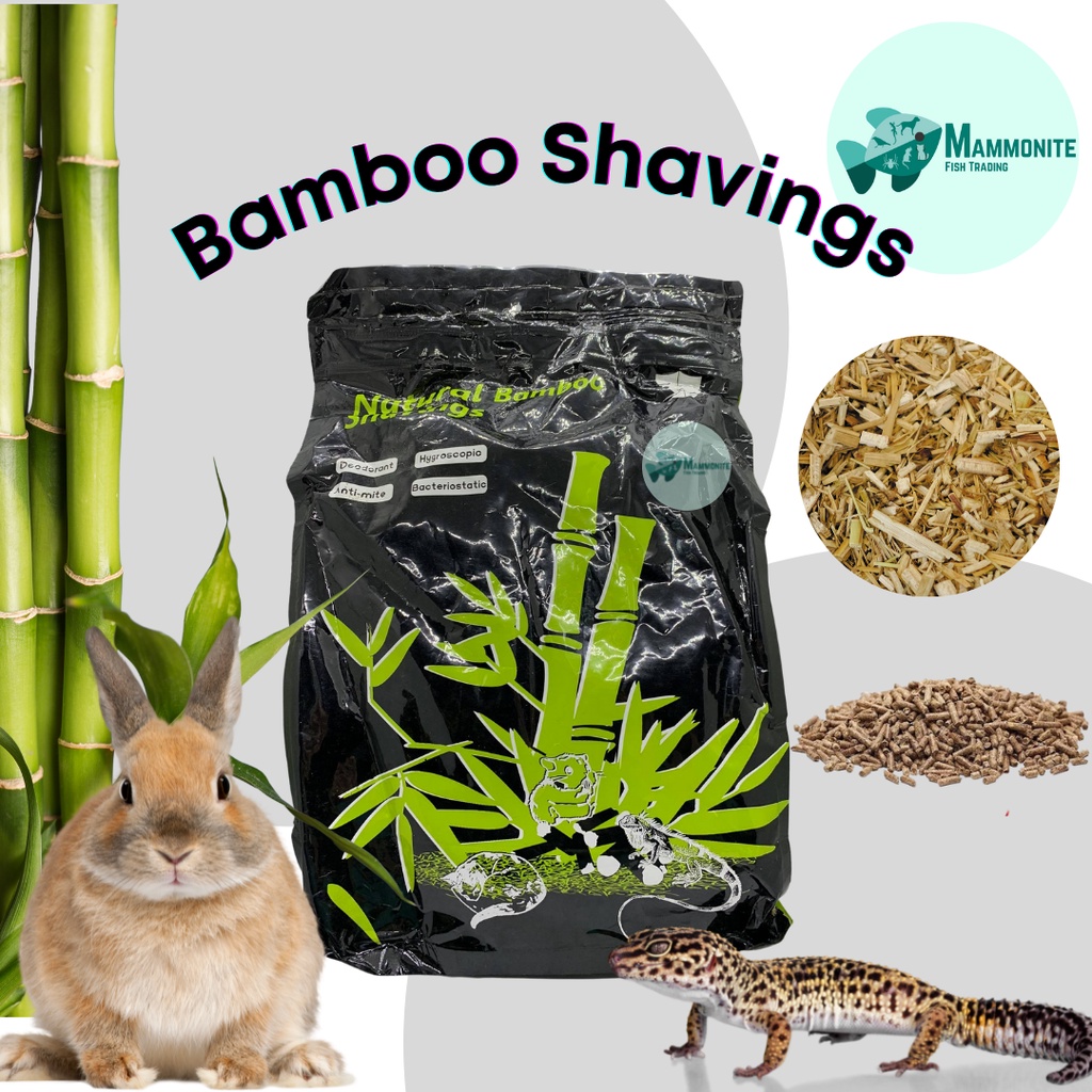 Pet Rabbit Reptile Bedding Bamboo Shavings Pellets Kusot Natural Fiber ...