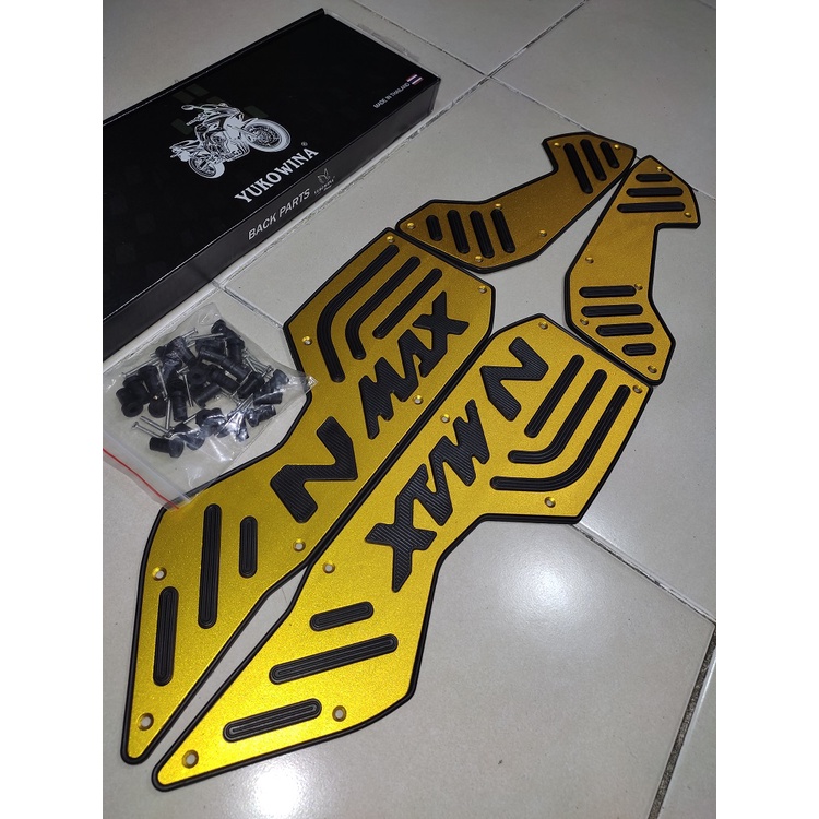 Nmax V2 2020 - 2021 Alloy with Rubber Matting with Bolts & Nuts ...