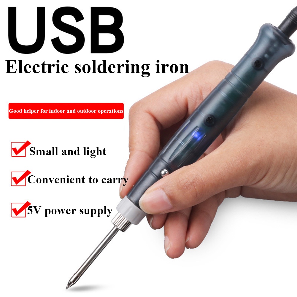 Portable USB Soldering Iron Professional Electric Heating Tools Rework ...