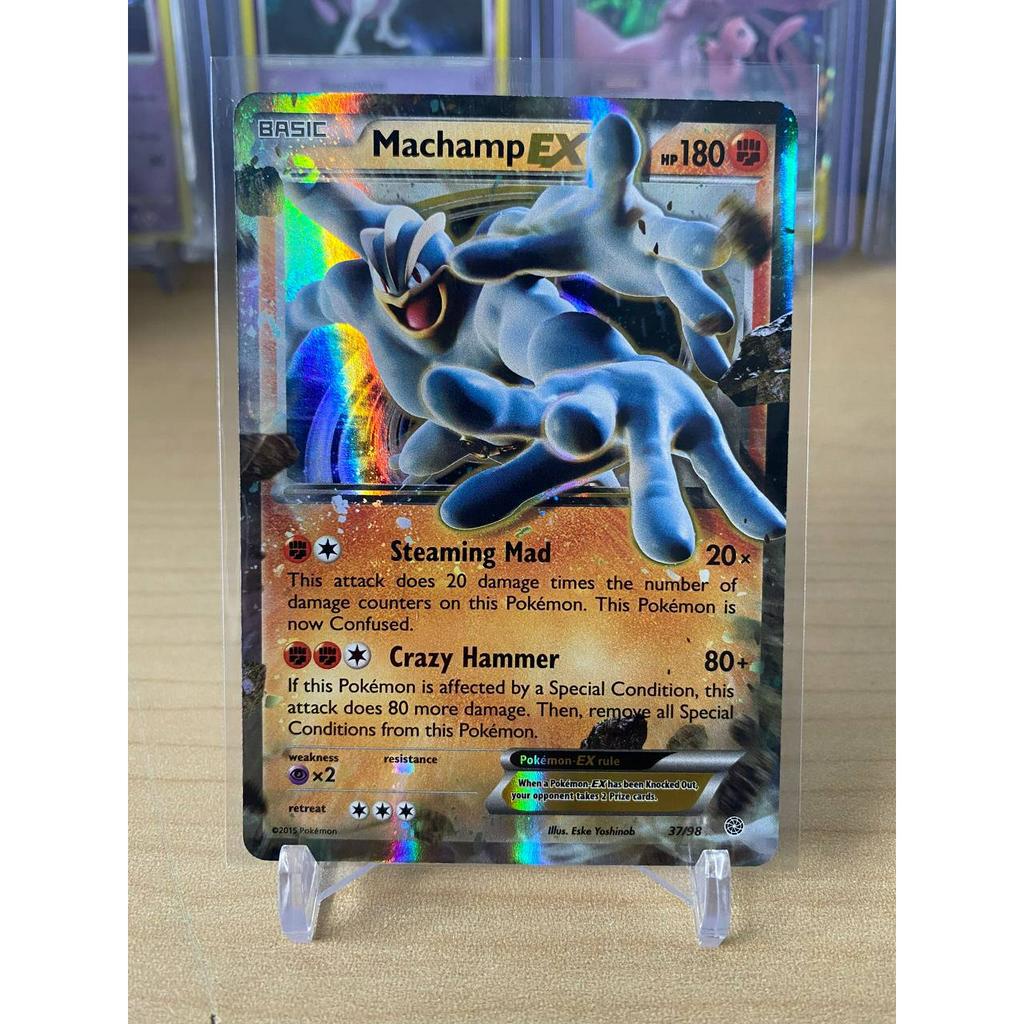 Machamp EX - 37/98 - Ultra Rare - XY: Ancient Origins Set Pokemon TCG ...