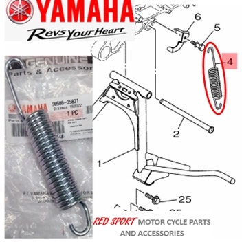 CENTER STAND SPRING FOR MIO I 125 / MIO I 125S / MIO SOUL I 125 GT ...