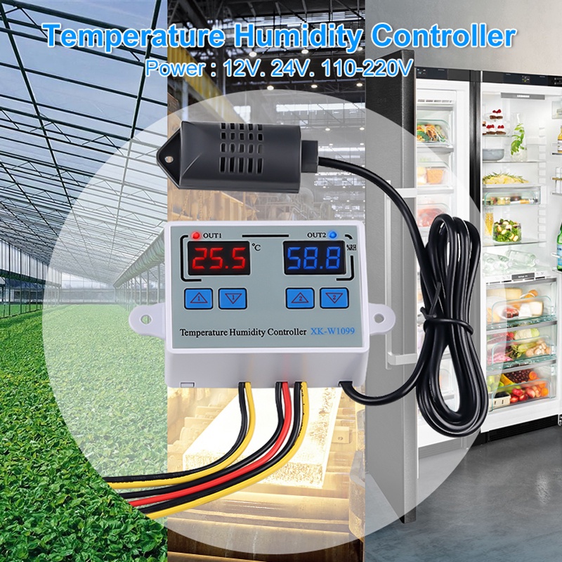 XK-W1099 Dual digital constant temperature and humidity incubator egg ...