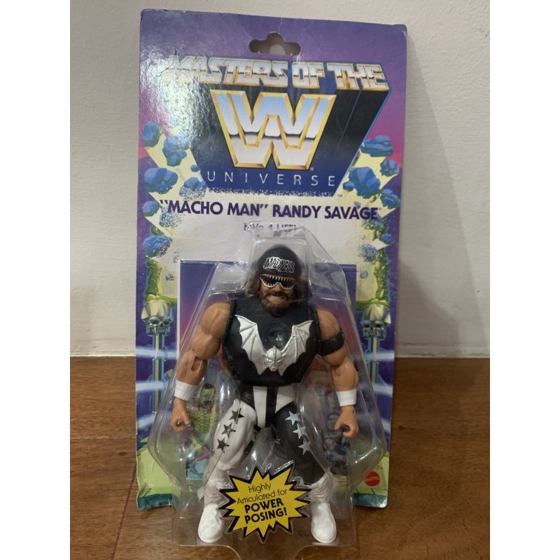 Masters of the WWE Universe Macho Man Randy Savage action figure ...