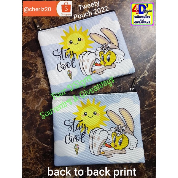 Tweety Pouch nylon cloth (1pc) | Shopee Philippines