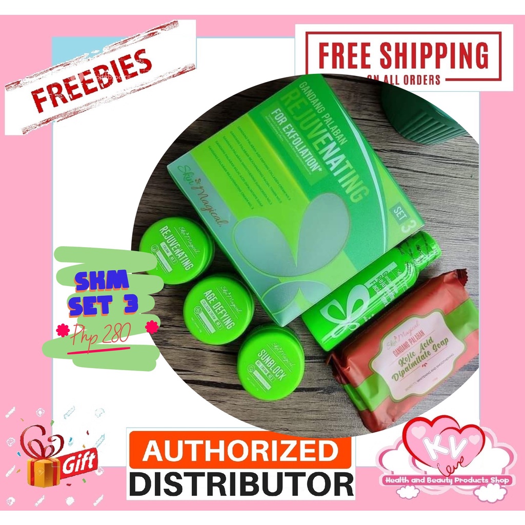 SKIN MAGICAL SET 3 new PACKAGING ORIGINAL (KVLOVE) | Shopee Philippines