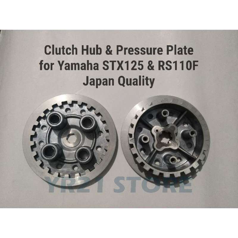 Clutch Hub & Pressure Plate for Yamaha RS110F & STX125 | Shopee Philippines