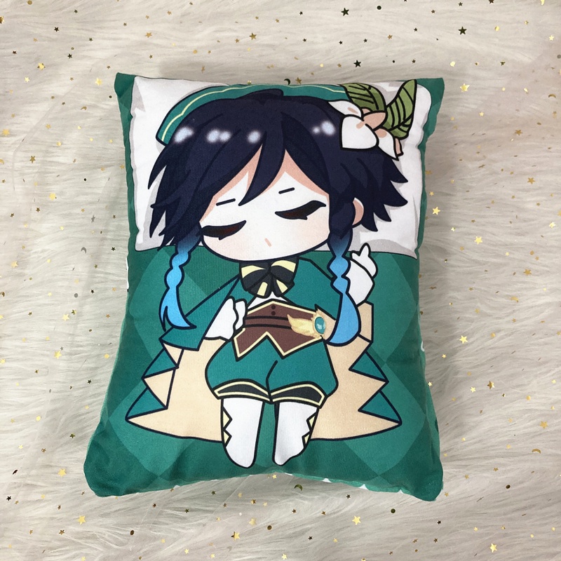New Creative Genshin Impact Cute Pillow Sleeping Kazuha Plush Toy Hutao ...