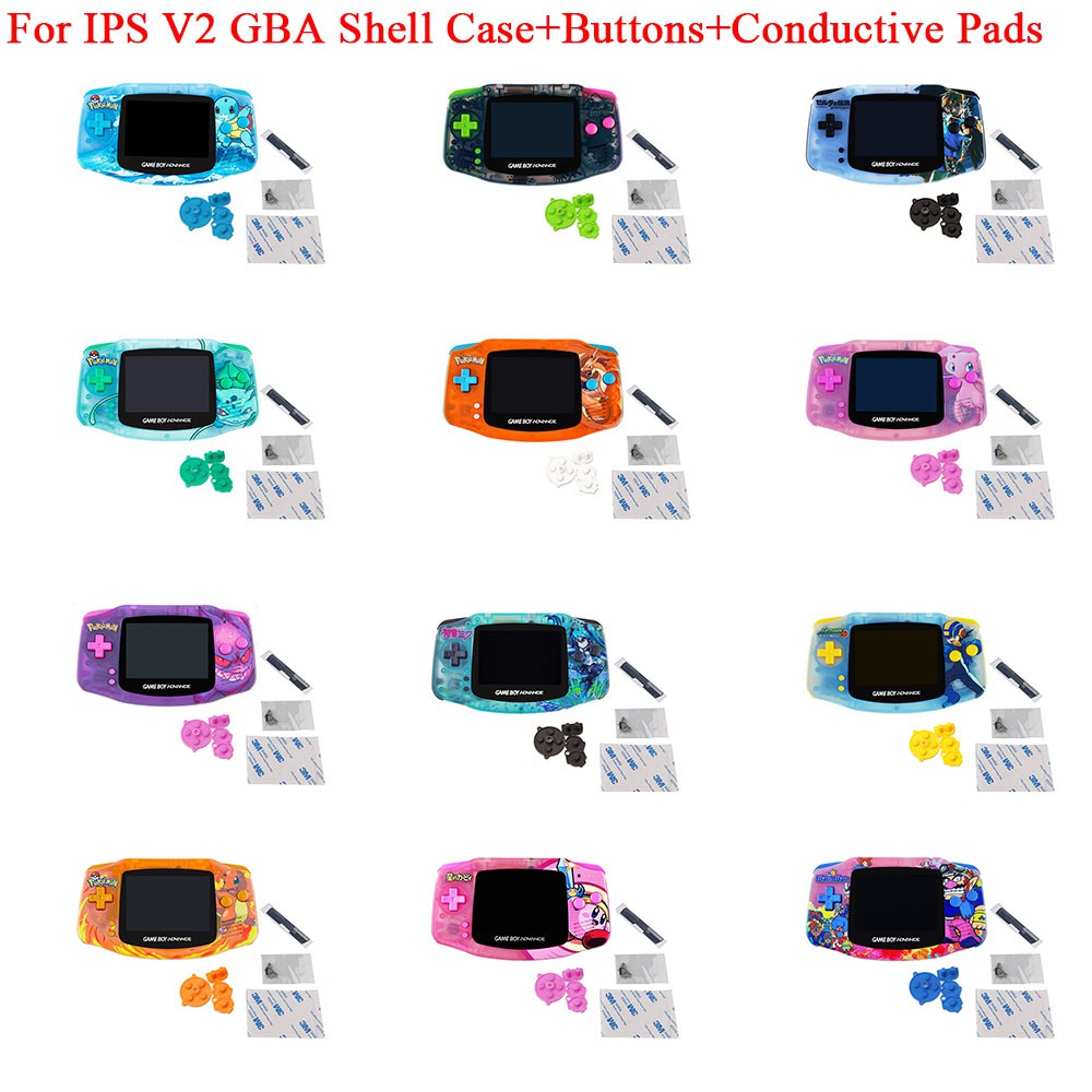New Customized Shell Case With Buttons for GameBoy Advance Case with ...